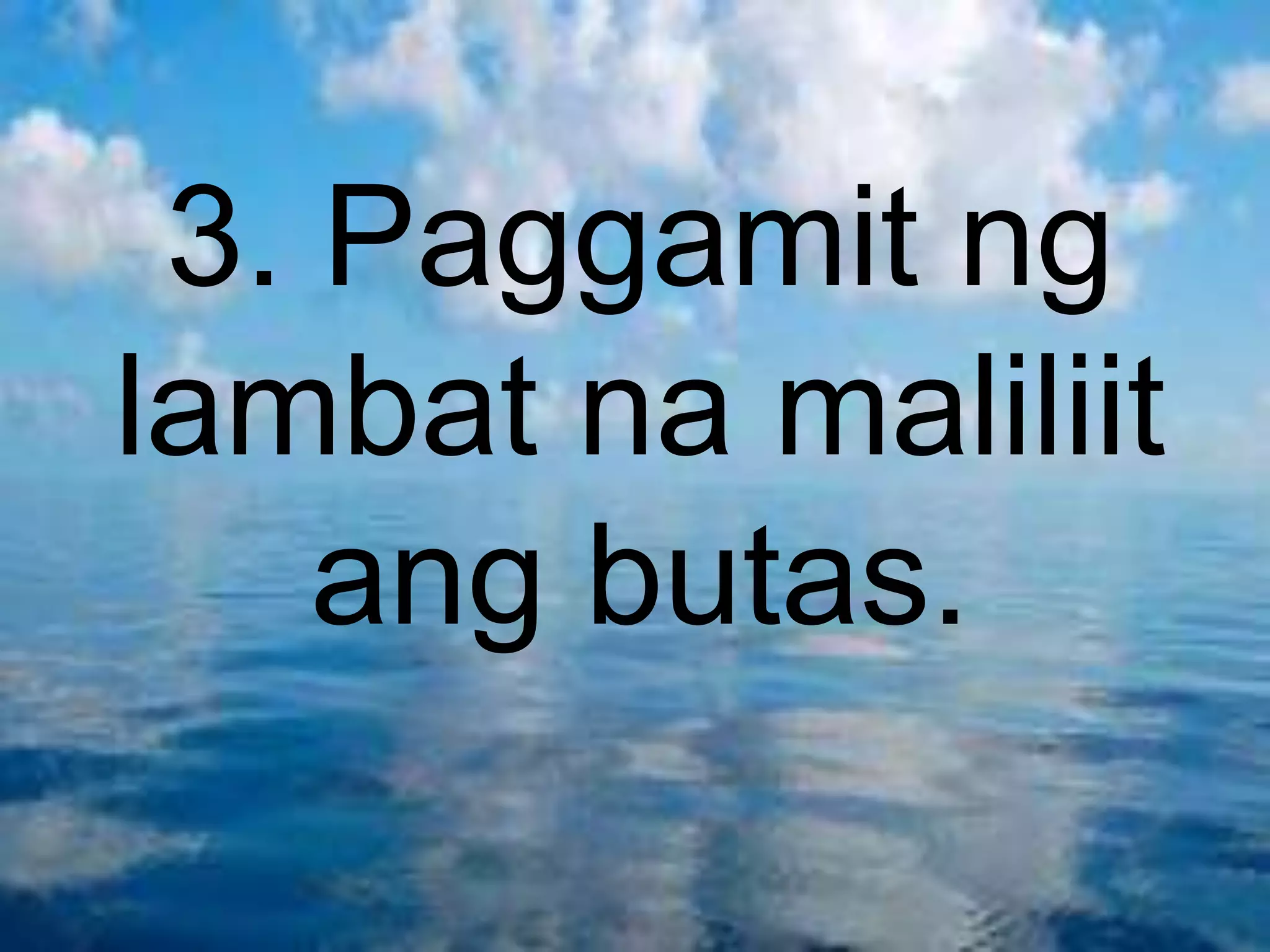 Yaman Dagat Power Point | PPTX