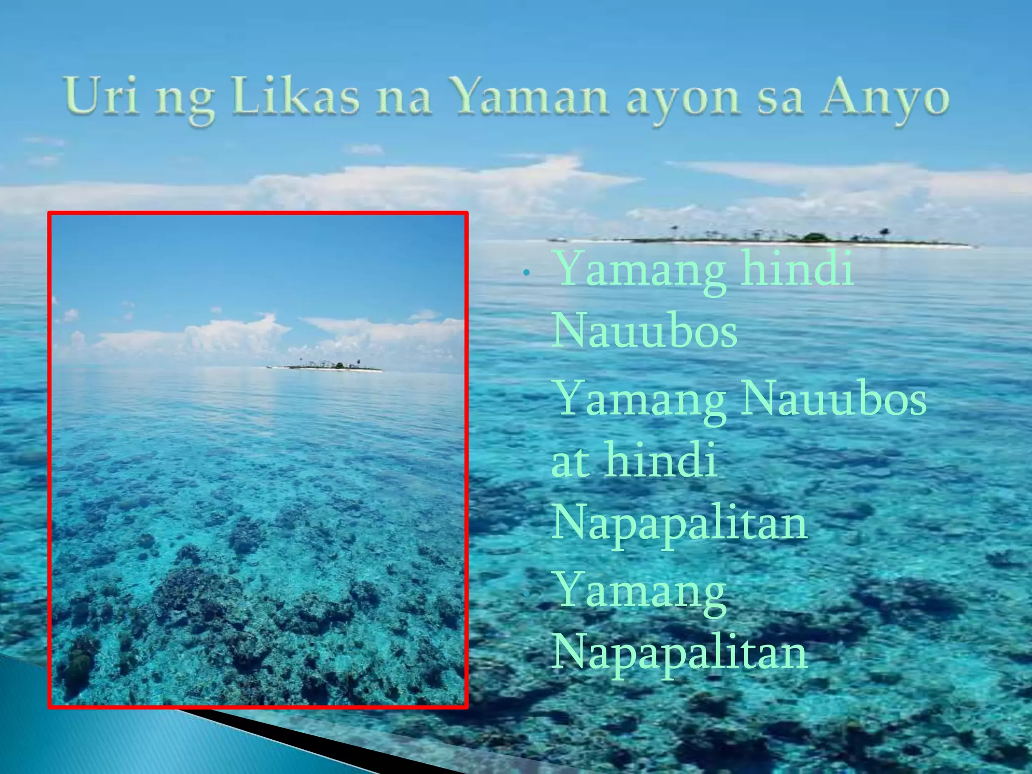Yaman Dagat Power Point | PPTX