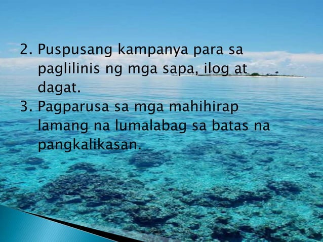 Yaman Dagat Power Point | PPTX