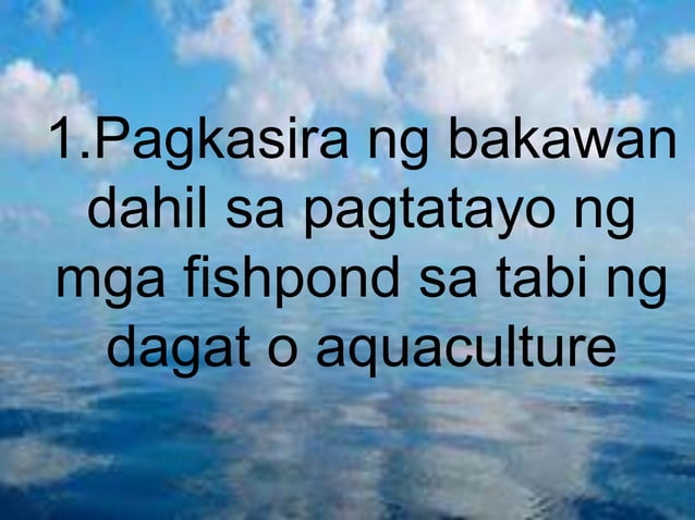 Yaman Dagat Power Point | PPTX