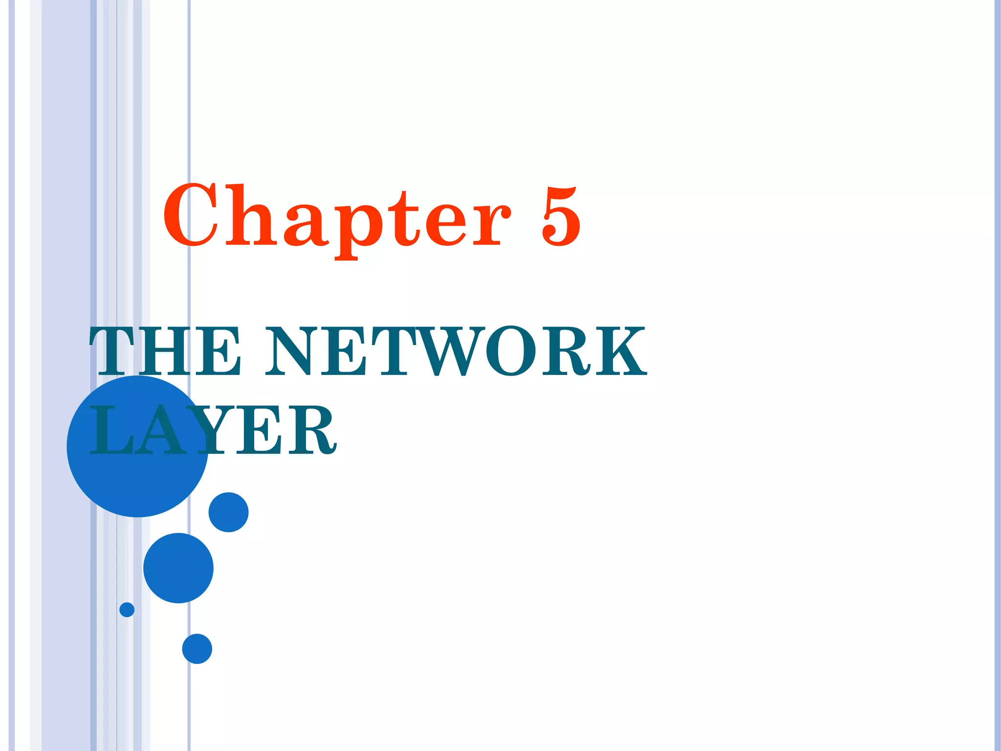 Jaimin chp-5 - network layer- 2011 batch | PPT