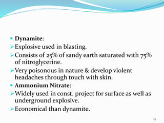 BLASTING and its type | PPTX