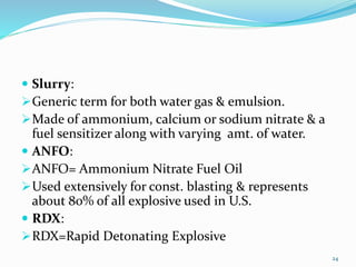 BLASTING and its type | PPTX