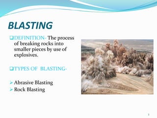 BLASTING and its type | PPT