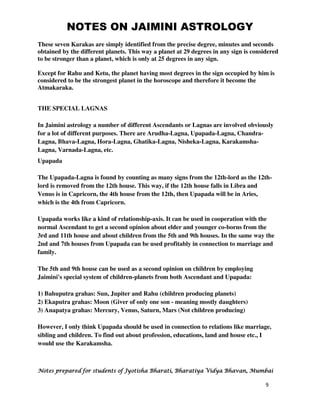 Jaimini astrology | PDF