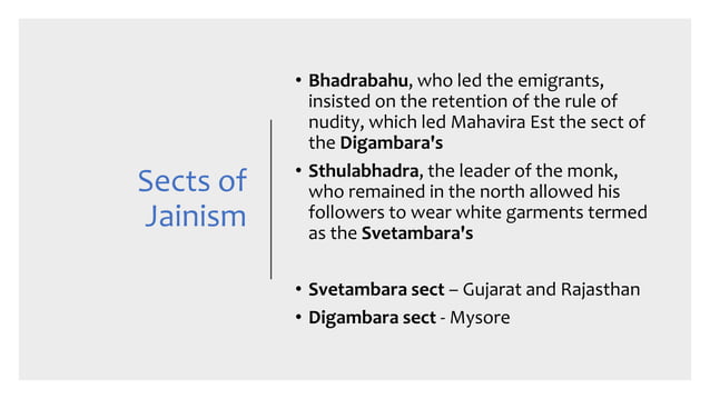 Facts about Jainism | PPT