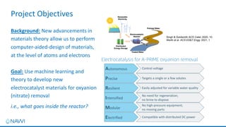 Machine Learning Platform for Catalyst Design | PPT