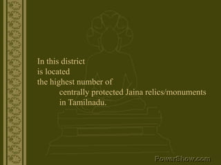 Jaina Vestiges in Pudukkottai | PPT