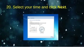 Windows 7 Installation | PPT