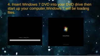 Windows 7 Installation | PPT