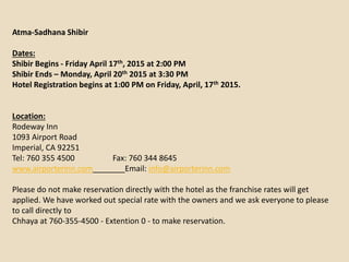 JAIN ADHYATMA SHIBIR | PPT