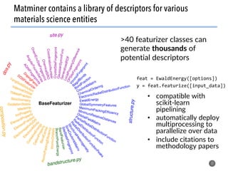 Data Mining to Discovery for Inorganic Solids: Software Tools and ...