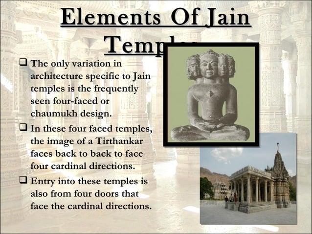 Jain architecture final 1 | PPT | Hinduism | Religion & Spirituality