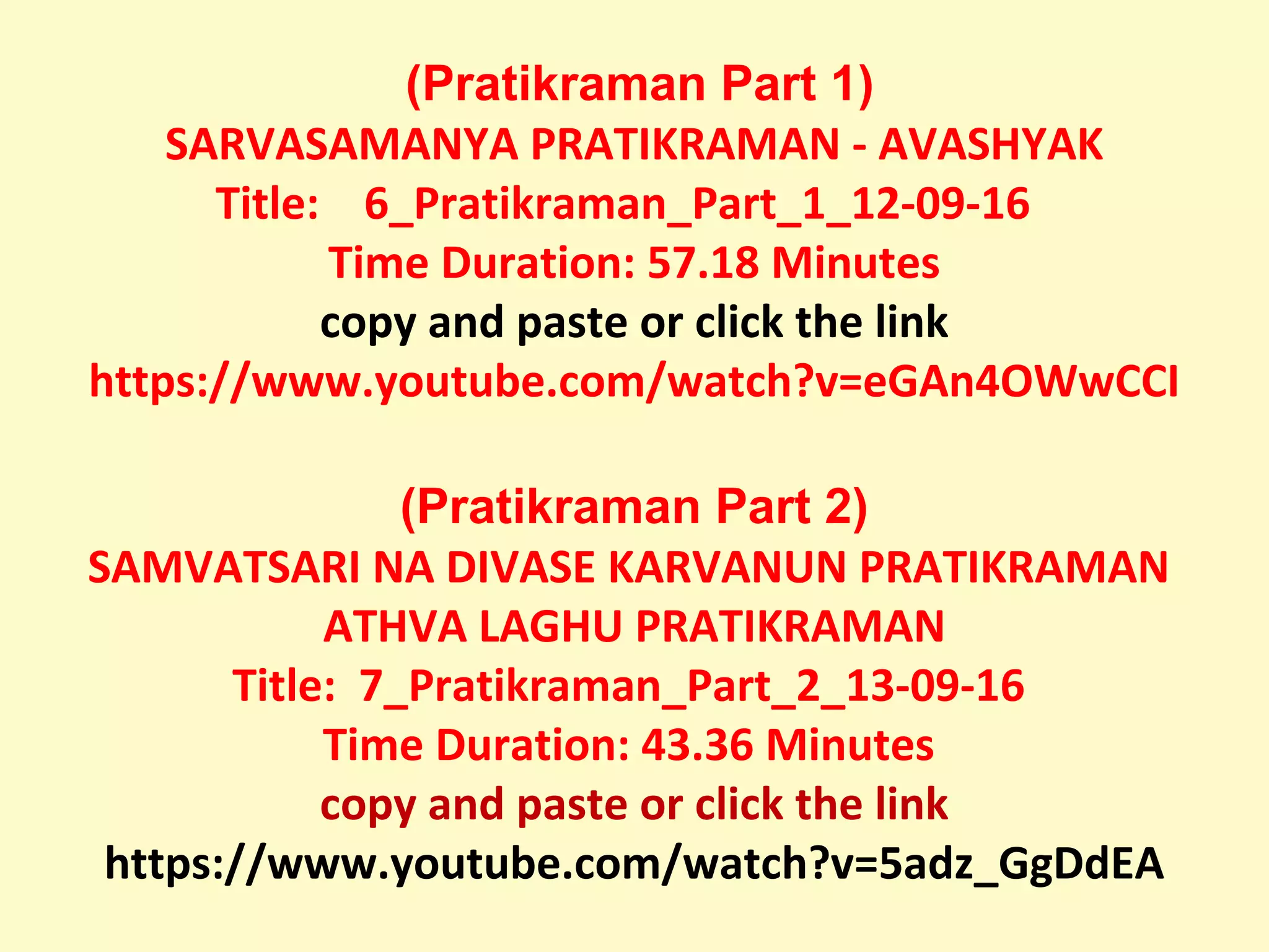 Jain digamber pratikraman 2018 | PPT