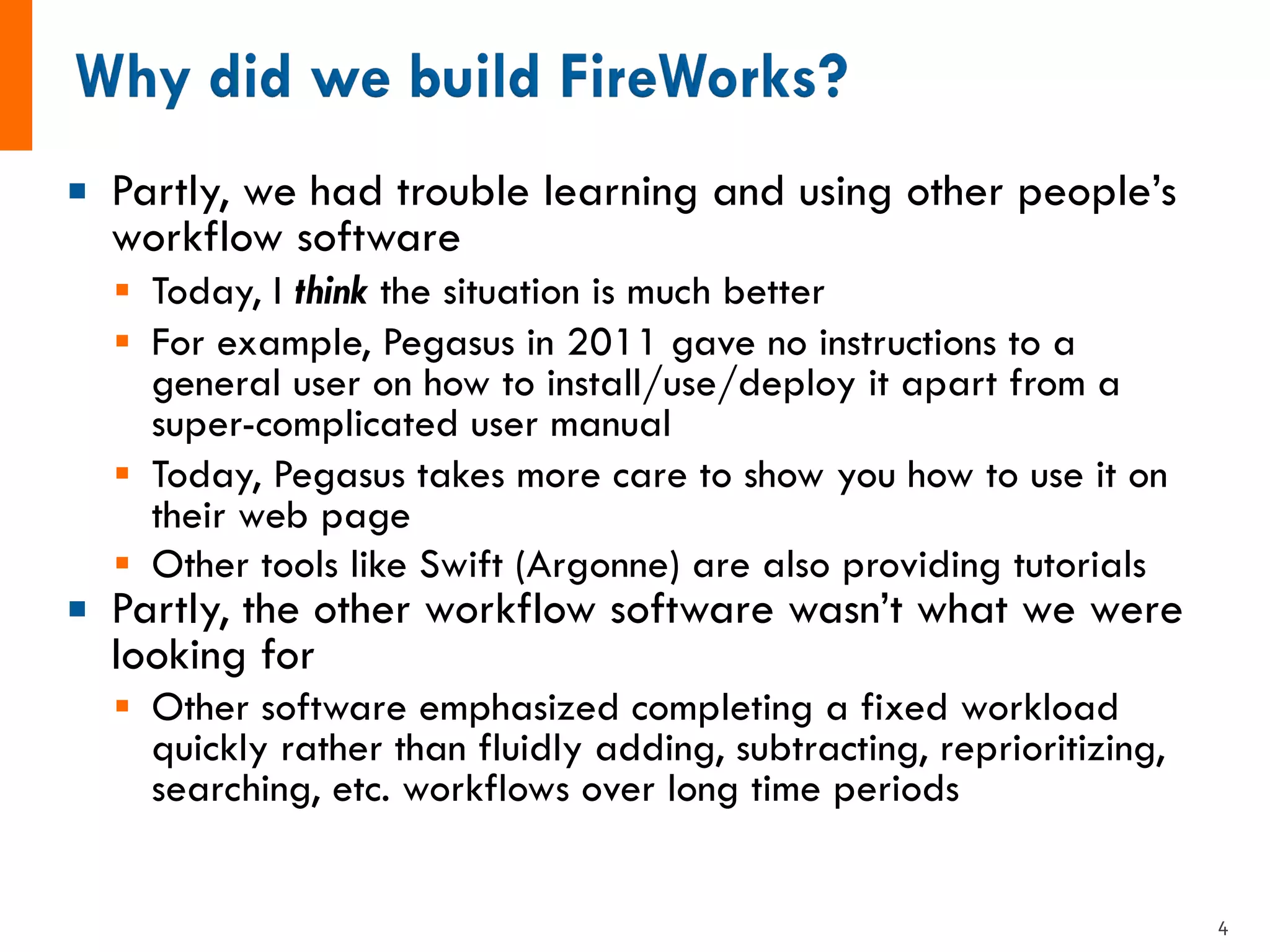 FireWorks overview | PPT