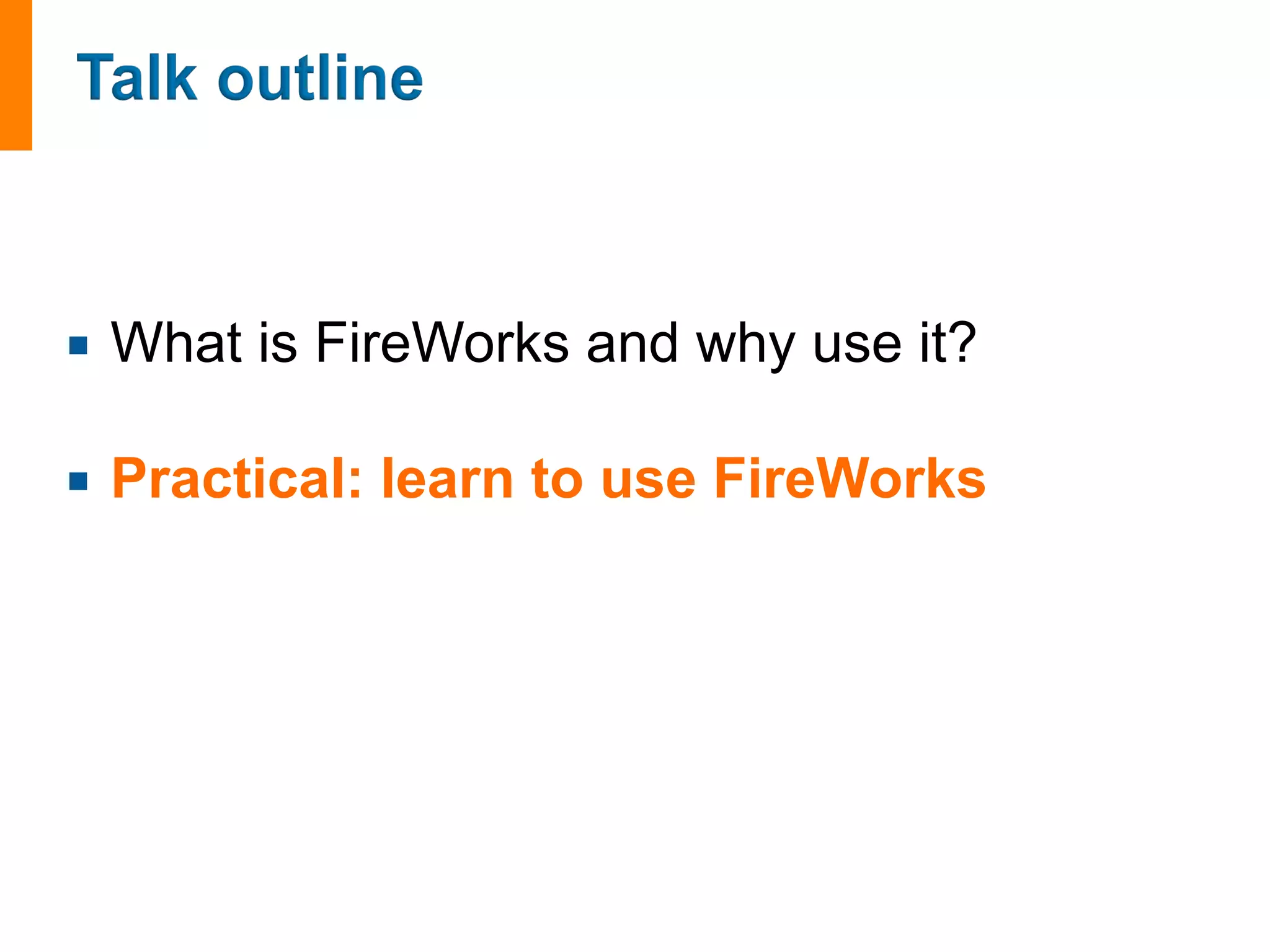 FireWorks workflow software | PDF
