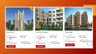 jain housing and constructions amenities | PPTX