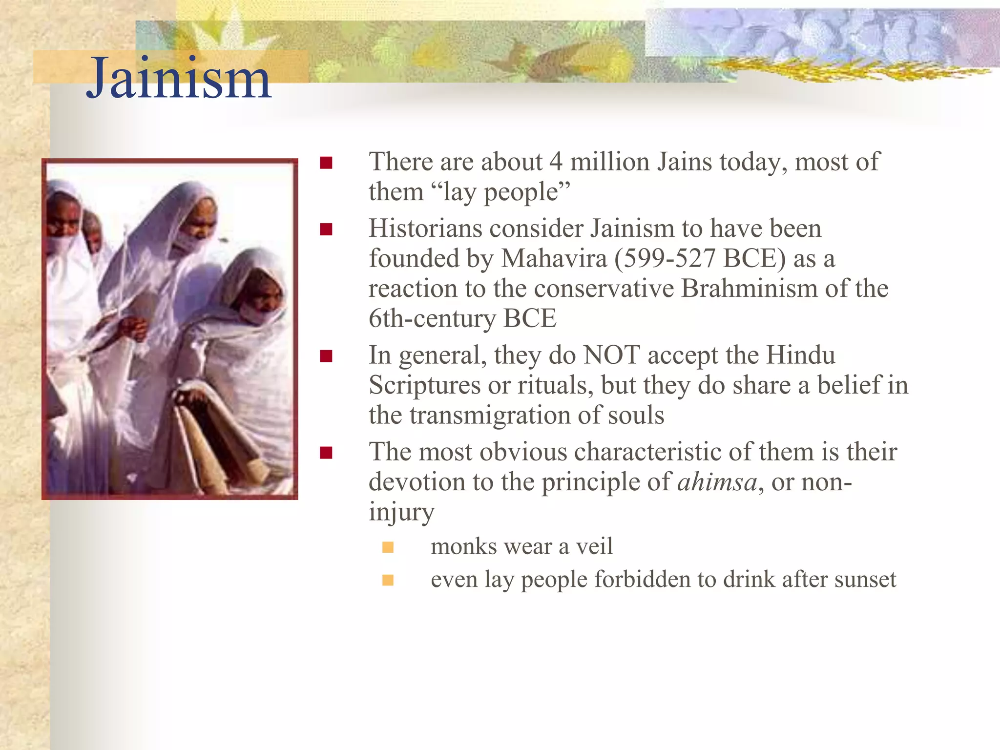 Jainism | PPT | Hinduism | Religion & Spirituality