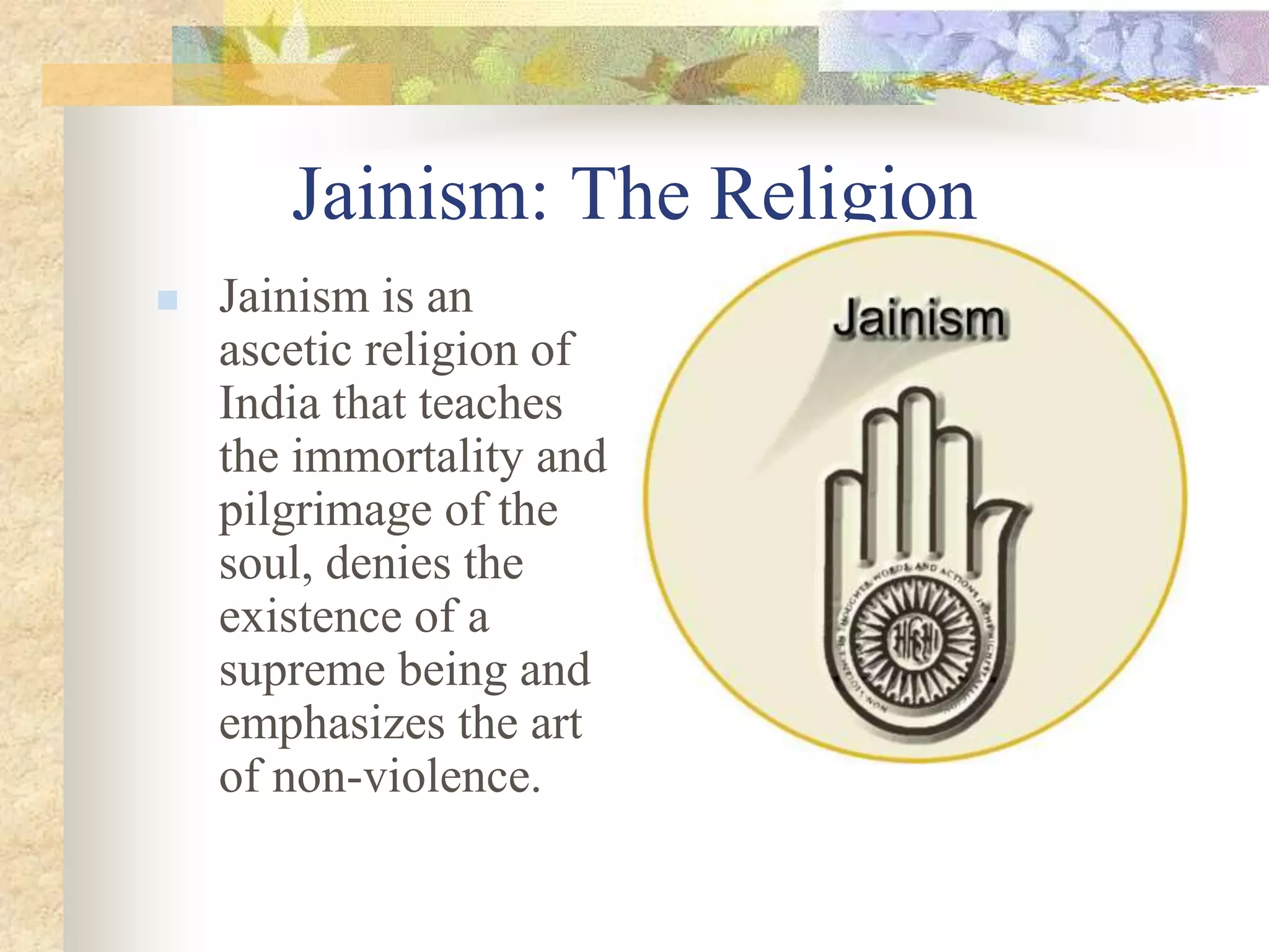 Jainism | PPT