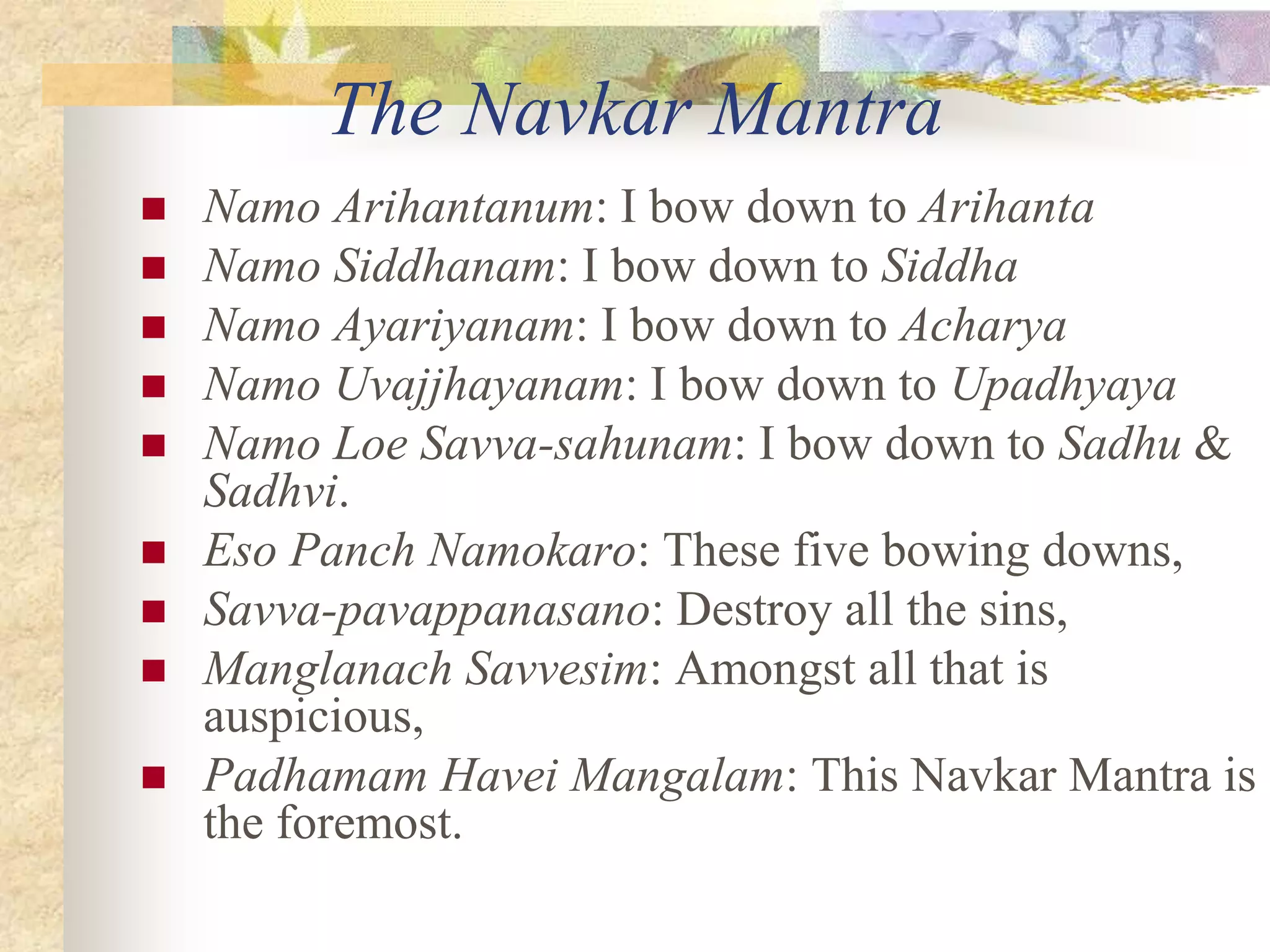 Jainism | PPT