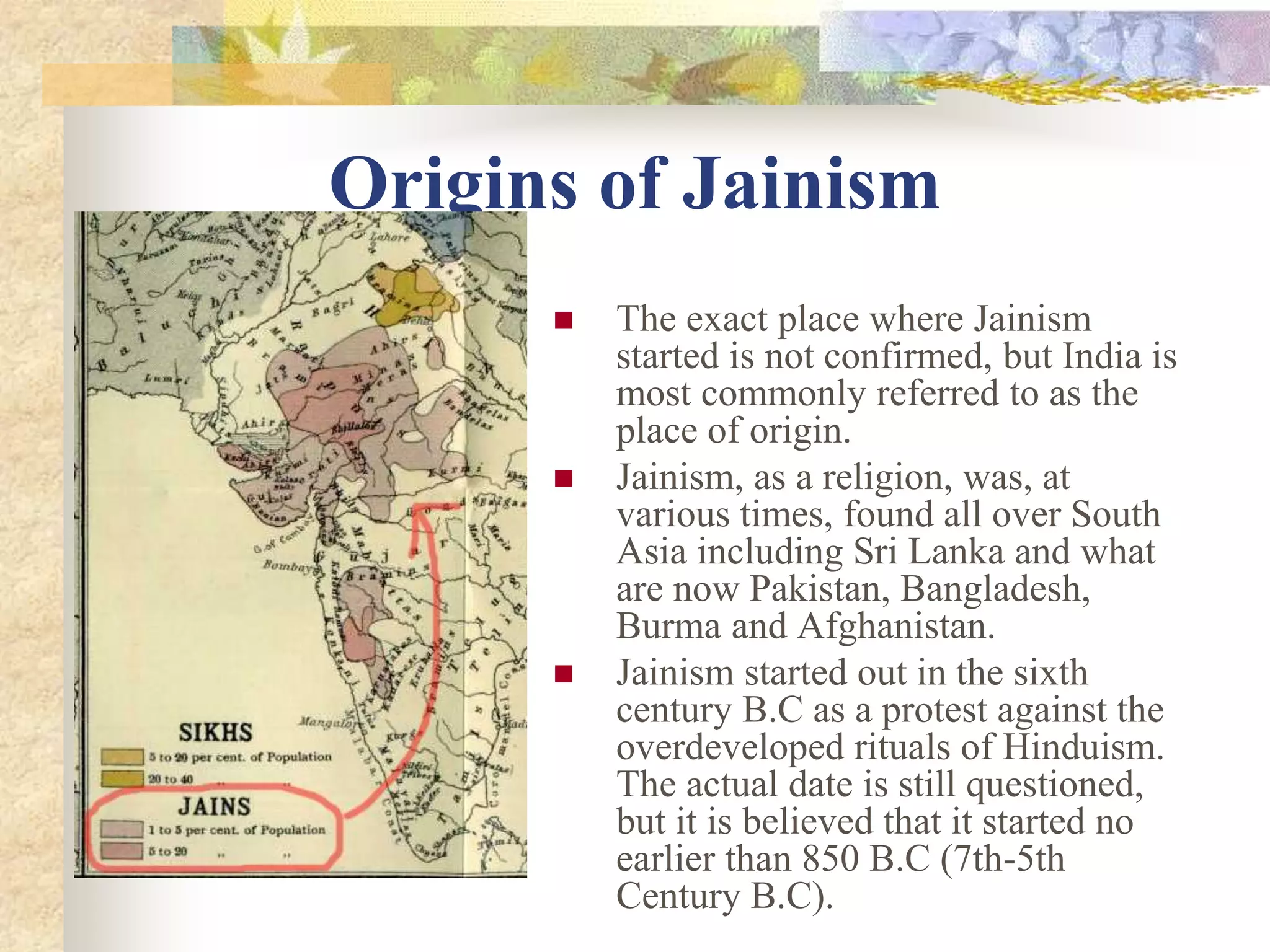 Jainism | PPT | Hinduism | Religion & Spirituality