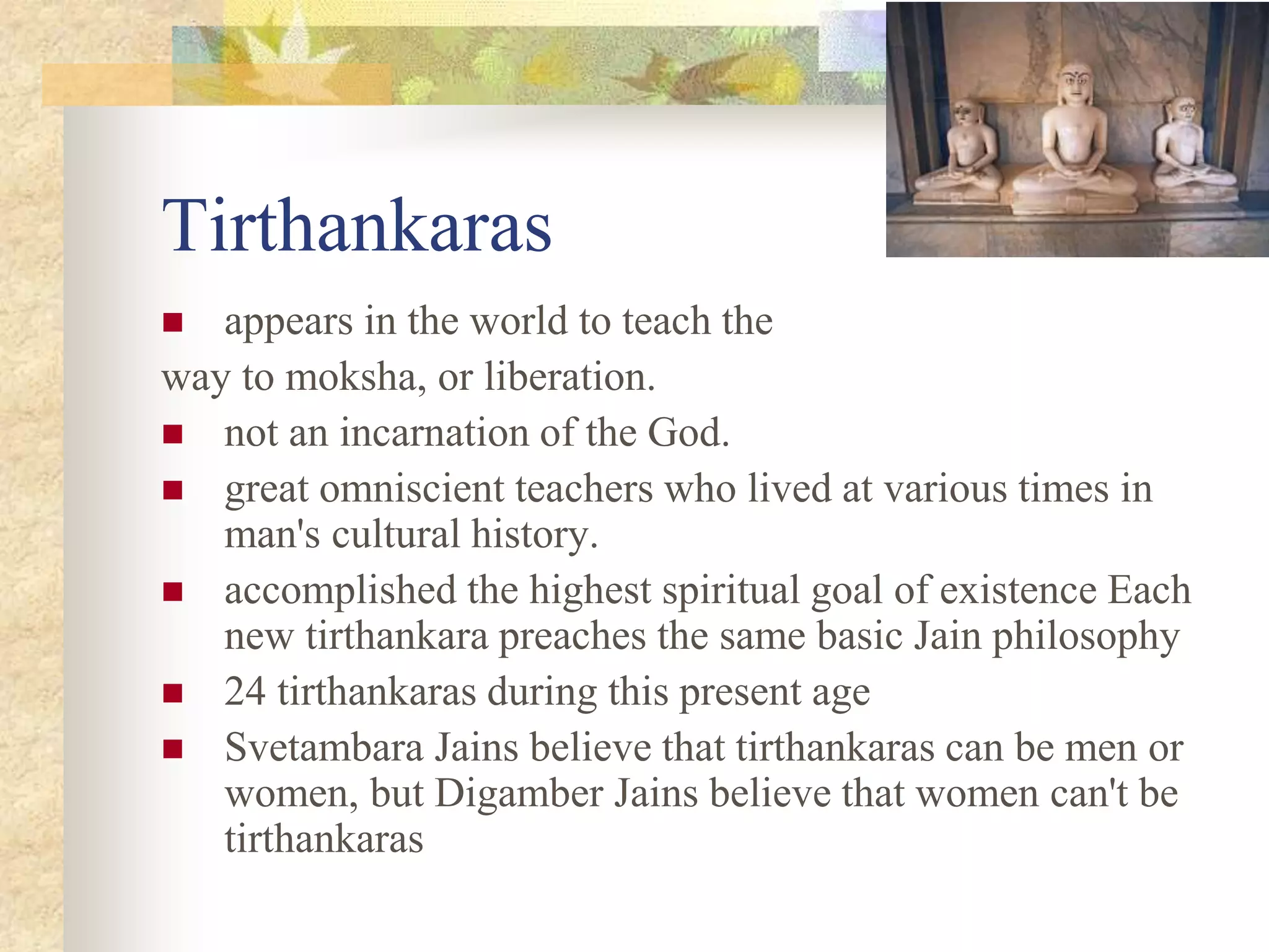 Jainism | PPT | Hinduism | Religion & Spirituality