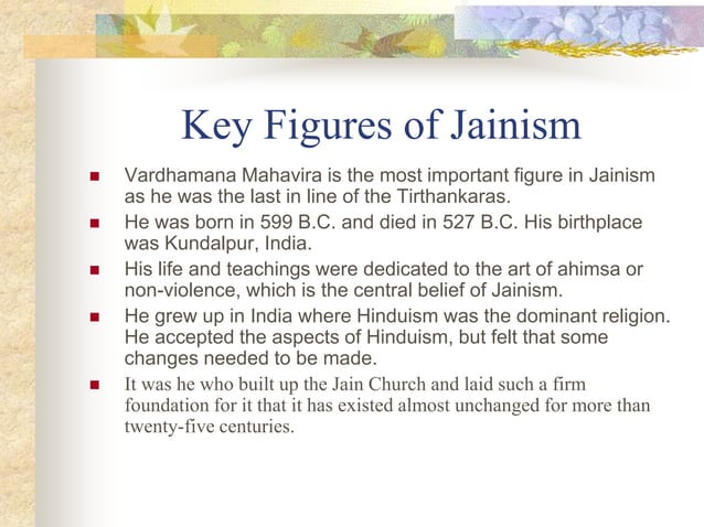 Jainism | PPT | Hinduism | Religion & Spirituality