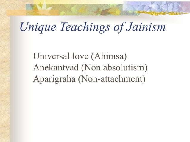 Jainism | PPT | Hinduism | Religion & Spirituality