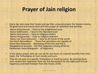 Jainism and its philosophy | PPTX