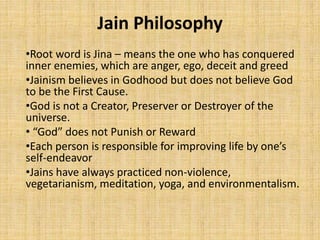 Jainism and its philosophy | PPTX