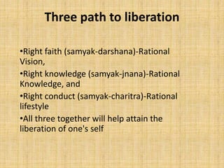 Jainism and its philosophy | PPTX