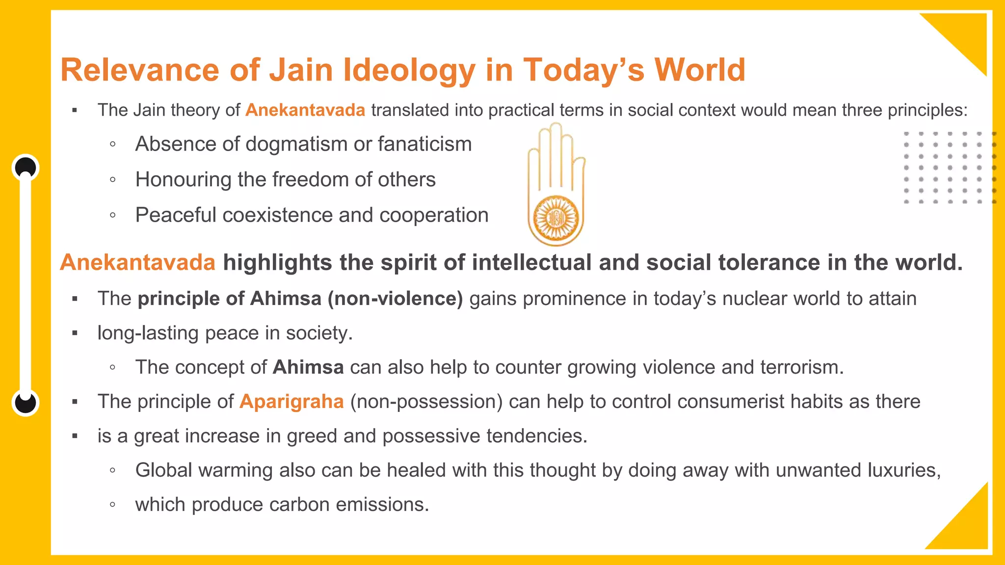 Jainism at a glance. | PPTX