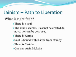 Jainism 101 ver 60 min 03182012 | PPT
