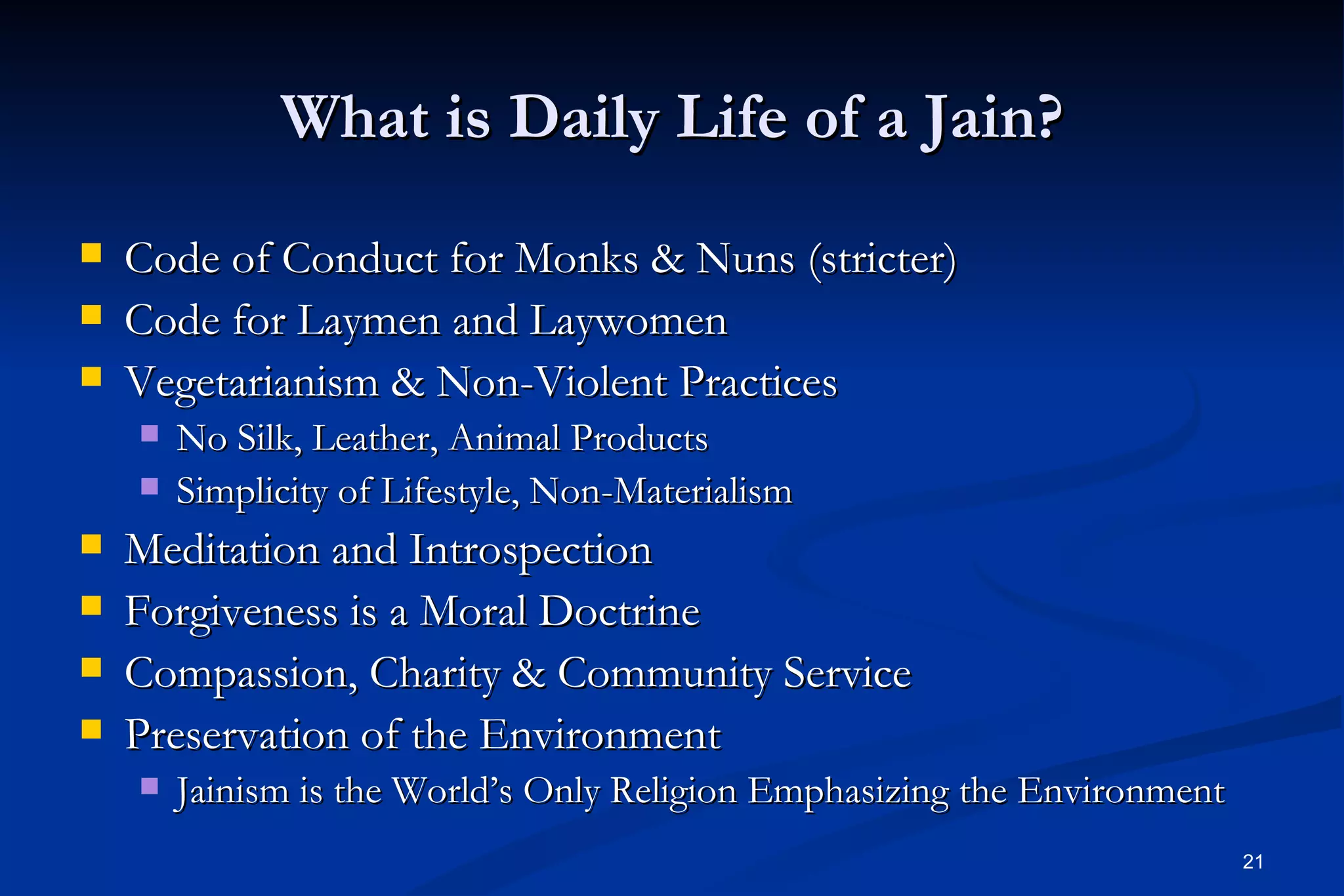 Jainism presentation | PPT