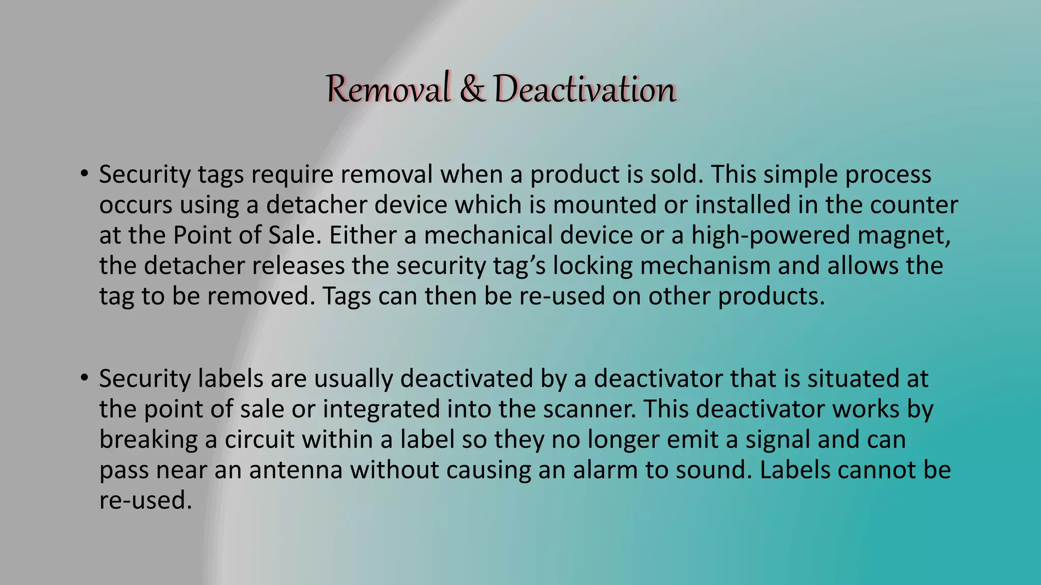 Anti-Shoplifting Devices | PPTX