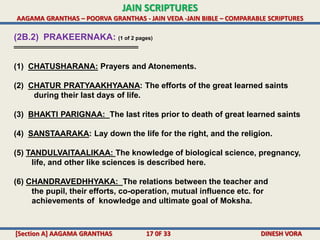 JAIN RELIGION SCRIPTURES - DINESH VORA | PPTX
