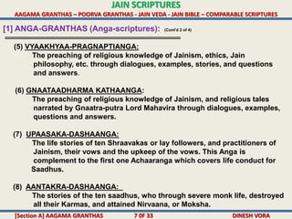 JAIN RELIGION SCRIPTURES - DINESH VORA | PPTX