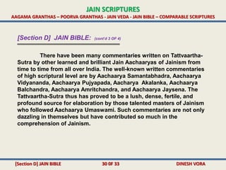 Jain scriptures aagama | PPTX