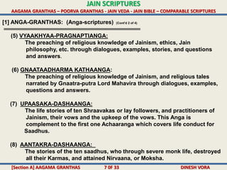 Jain scriptures aagama | PPTX