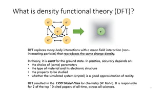 Discovering advanced materials for energy applications: theory, high ...