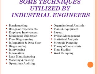 role of engineers in industry | PPT