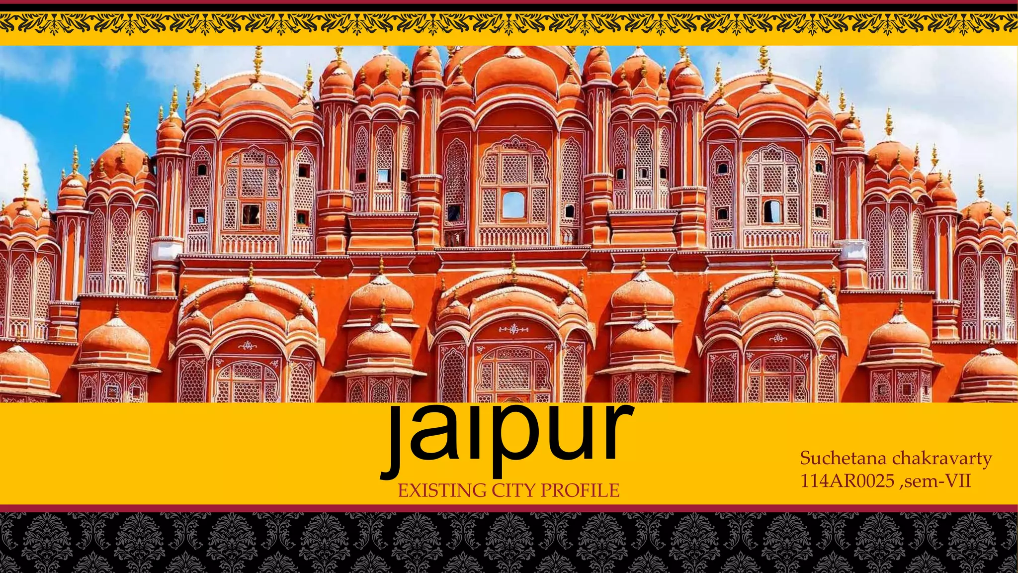 Jaipur ,urban planning | PPTX