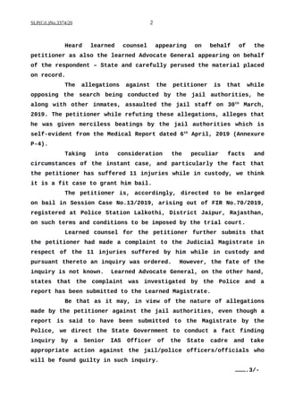 Jaipur blast sc order | PDF