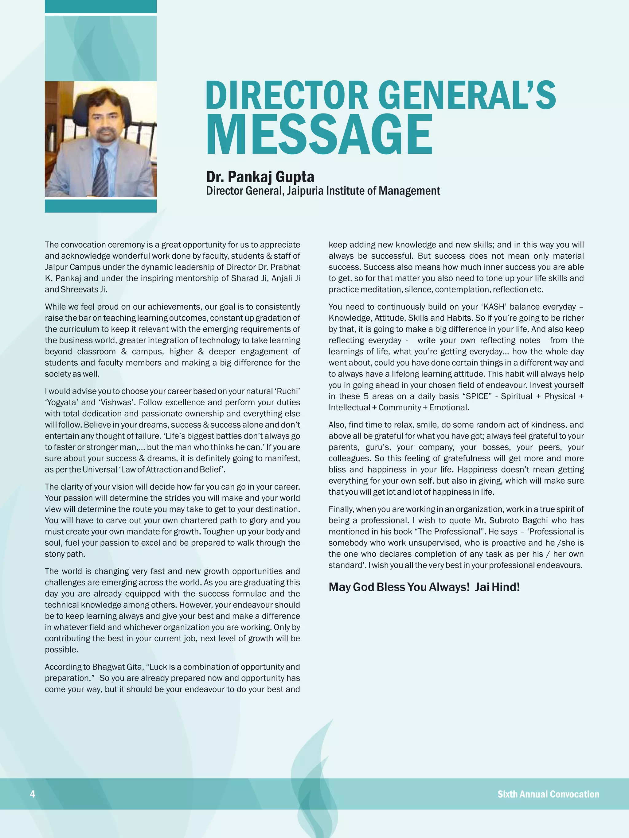 Jaipur Convocation Sovenir | PDF | Business Expos & Conferences | Events