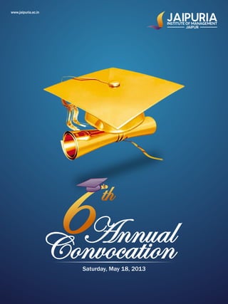 Jaipur Convocation Sovenir | PDF