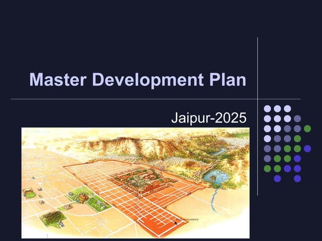 Jaipur master plan review | PPTX