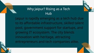 Jaipur's Digital Future Role of IT Startups in 2025.pptx