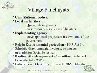 Mapping efforts in an unsurveyed land: Koorachundu village panchayat ...