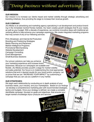 Jaj Media Services | PDF