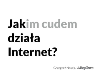 Jak działa Internet | PDF
